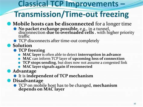 Mobile Computing Mobile Transport Layerpptxpdf