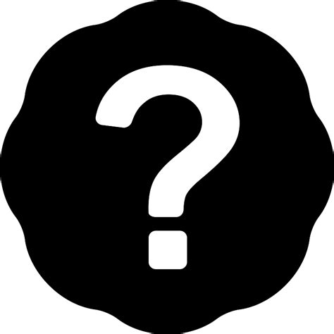 Question Mark In Circular Shape Vector SVG Icon SVG Repo
