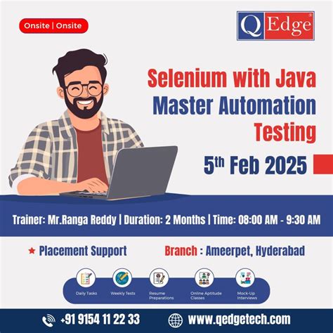 Automationtesting Seleniumwithjava Qedgetechnologies
