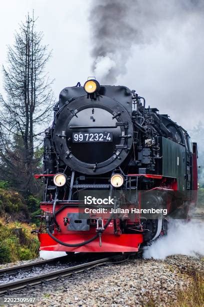 하르츠 국립 공원 작센 안할트 독일 2020 년 10 월 24 일 Brocken Railway 증기 기관차 수직 형식 중형 0명에 대한 스톡 사진 및 기타 이미지 Istock