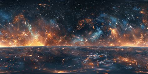 깊은 우주에 있는 행성과 성운의 우주 파노라마 우주 파노라마 행성 성운 배경 일러스트 및 사진 무료 다운로드 Pngtree