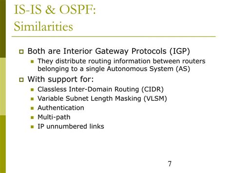 PPT Comparing ISIS And OSPF PowerPoint Presentation Free Download ID