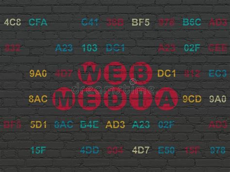 Background Hexadecimal Code Stock Illustrations Background
