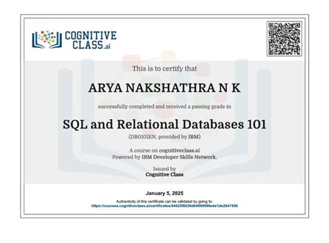 Arya Nakshathra N K On Linkedin Sql Relationaldatabases