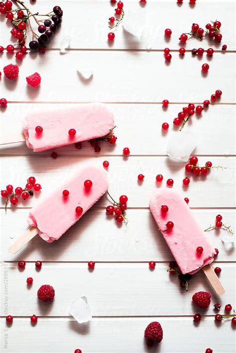 Pink Popsicle By Stocksy Contributor Marija Savic Pink Popsicle