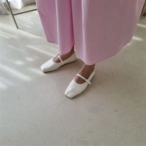 르 파빌리옹 무배 발레리나 밴딩 메리제인 플랫 위시버킷