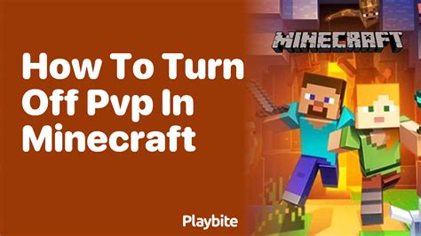 How To Turn Off Pvp In Minecraft A Simple Guide Playbite