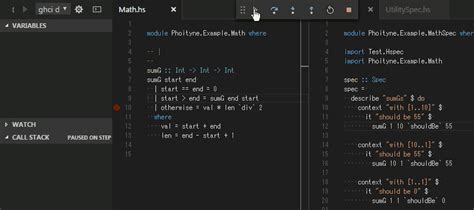 Phoityne Vscode Ghci Debug Viewer On Visual Studio Code