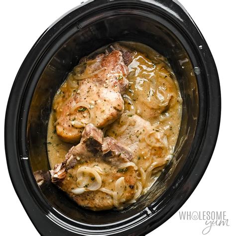 Crock Pot Pork Chops Easy Tender Wholesome Yum