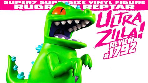 Super7 Rugrats Reptar Supersize Vinyl Figure Review Youtube