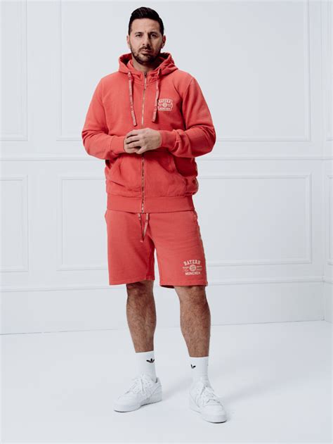 Men Tracksuit Shorts Record Champion Red Official Fc Bayern Munich Store