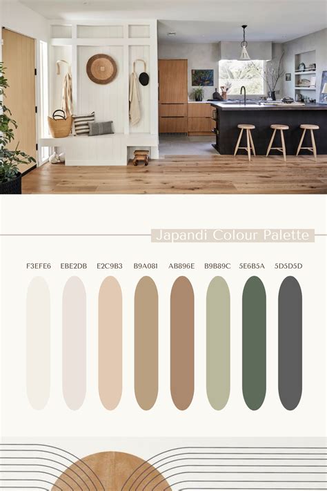 Japandi Colour Palette For Stylish Interiors