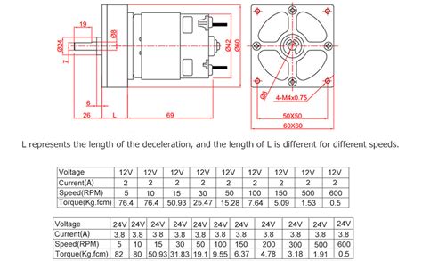 Dc12v 24v 35w Mini Dc Adjustable Speed Metal Gear Motor Large Torque