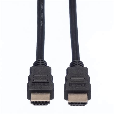 Roline Hdmi High Speed Cable Ethernet Mm Black 75 M Secomp