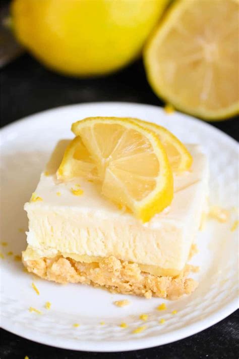 Frozen Lemon Fluff Dessert Recipe Six Sisters Stuff