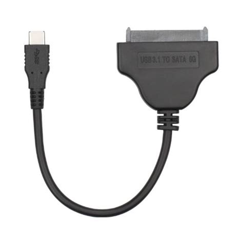 USB Type-C to SATA 2 7+15 Easy Drive Cable - 20cm Length | Bigupgadgets