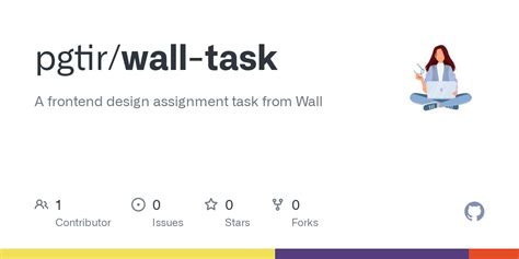 GitHub Pgtir Wall Task A Frontend Design Assignment Task From Wall