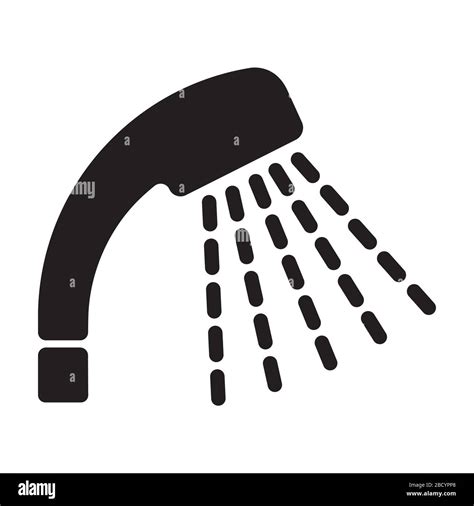 Shower Bathroom Icon Stock Vector Image And Art Alamy