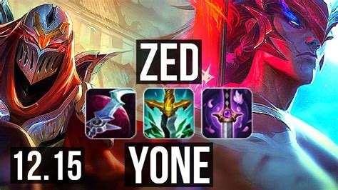 Zed Vs Yone Mid Rank 5 Zed Quadra 2022 6 Solo Kills Legendary