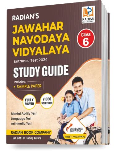 Jnv Guide Book 2024 English At ₹ 395 Piece Entrance Exam Books In New