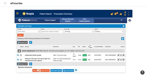 Managing A Clients Medications With Eprescribe Simplepractice Support