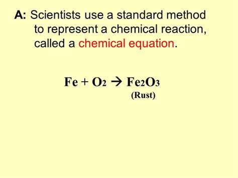 Awesome Chemical Equation For The Formation Of Rust Anaerobic Respiration