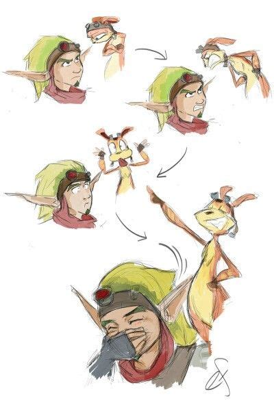 Pin De Red Vixen En Jak And Daxter Personajes De Cartoon Network Personajes De Videojuegos