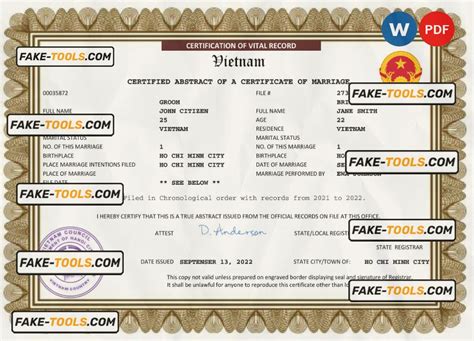 Russia Marriage Certificate Template In Psd Format Fully Editable