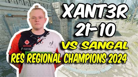 Cs2 Pov Nemiga Xant3r 21 10 Vs Sangal Ancient Res Regional