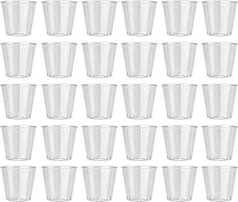 Bicchieri Di Compleanno Trasparenti Per Feste In Plastica Usa E Getta