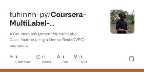 Github Tuhinnn Pycoursera Multilabel Classification Using Binary