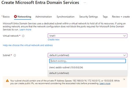 Createing Microsoft Entra Domain Services Microsoft Qanda