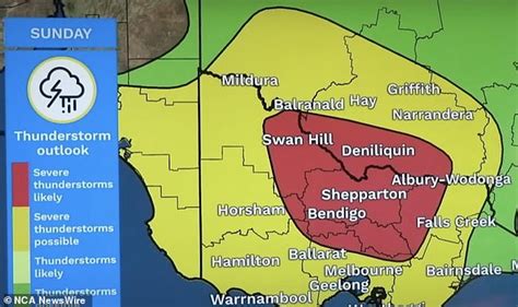 Sydney Melbourne Brisbane Weather Thunderstorms And Heavy Rain To