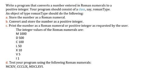 Solved Write A Program That Converts A Number Entered In