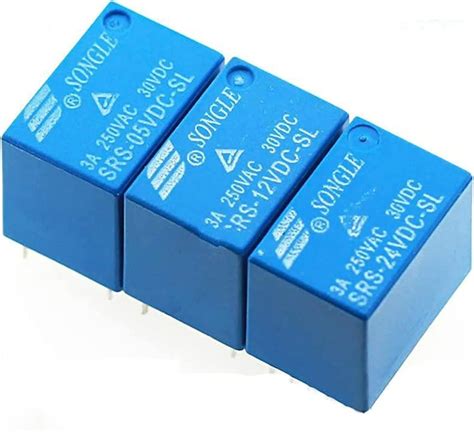 Relay 5pcs Srs 05 12 24vdc Sl Sh Group I Conversion 6 Pin 4100 Series