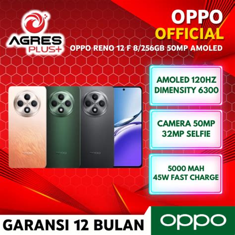 Jual Oppo Reno12 F 5g 08256gb Ai Potrait Expert All Round Armour