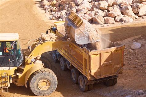 Dump Truck With Loader