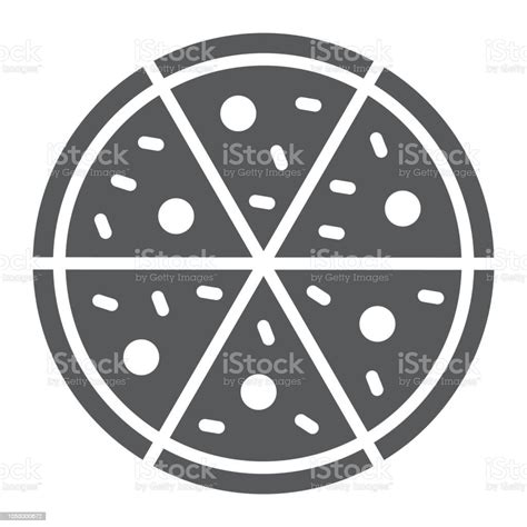 比薩字形圖示 義大利和食品 速食標誌 向量圖形 一個白色背景上的固體圖案向量圖形及更多10號圖片 10號 一片 互聯網 Istock