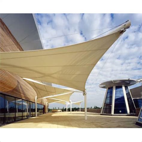 White Tensile Fabric Structurres At Best Price In Indore Tathastu Tensile