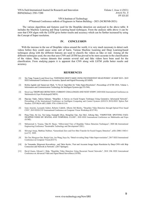 Deepfake Detection Techniques A Review Pdf