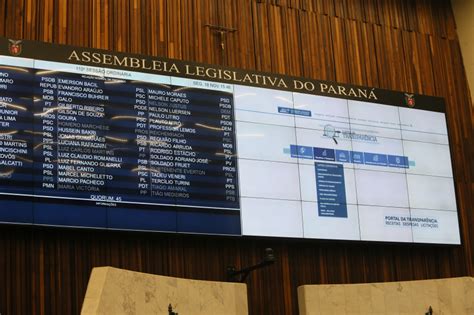 Assembleia Legislativa Do Paraná Alep Notícias Novo Portal Da