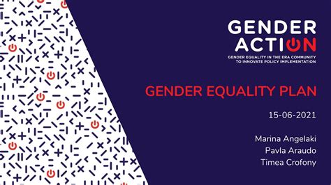 Gender Equality Plans In Horizon Europe Webinar Youtube