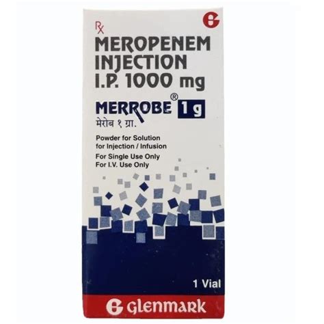 Merrobe Meropenem Injection 1g Strength 1 Gm At ₹ 920 Vial In Surat