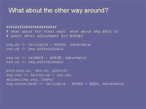 Lecture 6 Multiple Linear Regression Adjusted Variable Plots