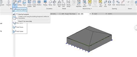 creating roof by footprint in dynamo revit dynamo