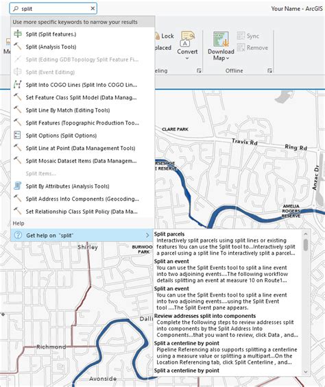 使用命令搜索查找工具和帮助—arcgis Pro 文档