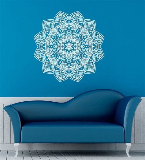 Mandala Wall Decal Indian Pattern Vinyl Stickers By Bestdecalsusa