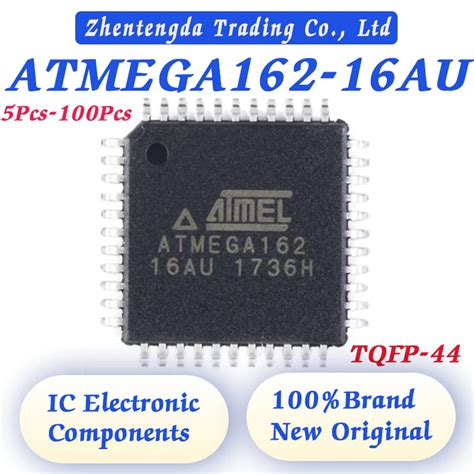 5Pcs 100Pcs ATMEGA162 16AU ATMEGA162 16 ATMEGA162 ATMEGA ATMEGA16 TQFP