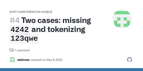two cases missing `4242` and tokenizing `123qwe` · issue 4 · anki
