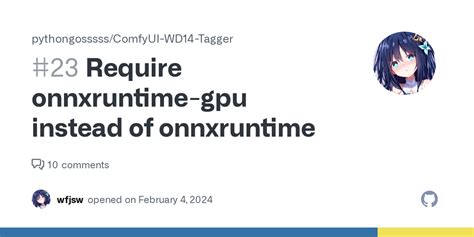 Require Onnxruntime Gpu Instead Of Onnxruntime Issue